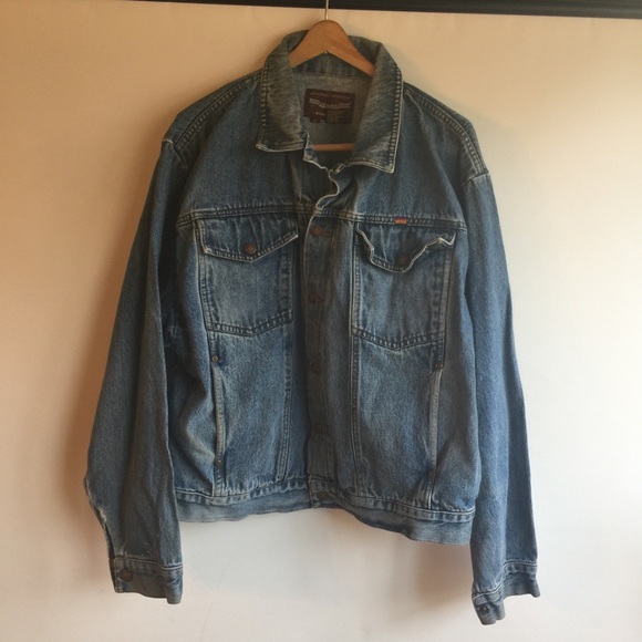 VTG RUSTLER | Jackets & Coats | Vintage 9s Rustler Denim Cotton Jacket ...